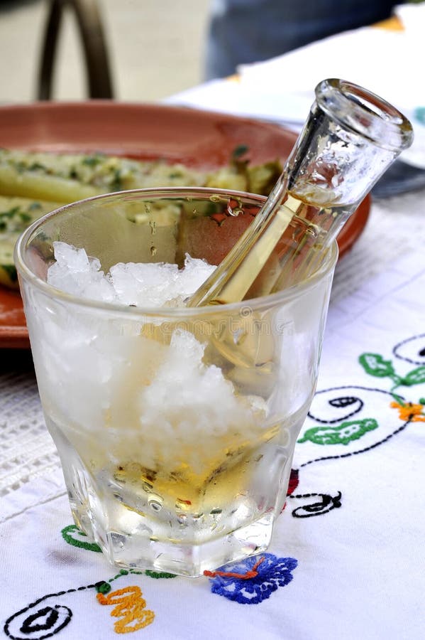 Cold Plum Brandy or Schnapps Stock Image - Image of slivovica, fructose ...