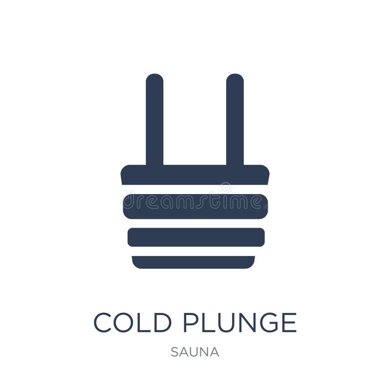 Cold Plunge Icon in Filled, Thin Line, Outline and Stroke Style. Vector ...