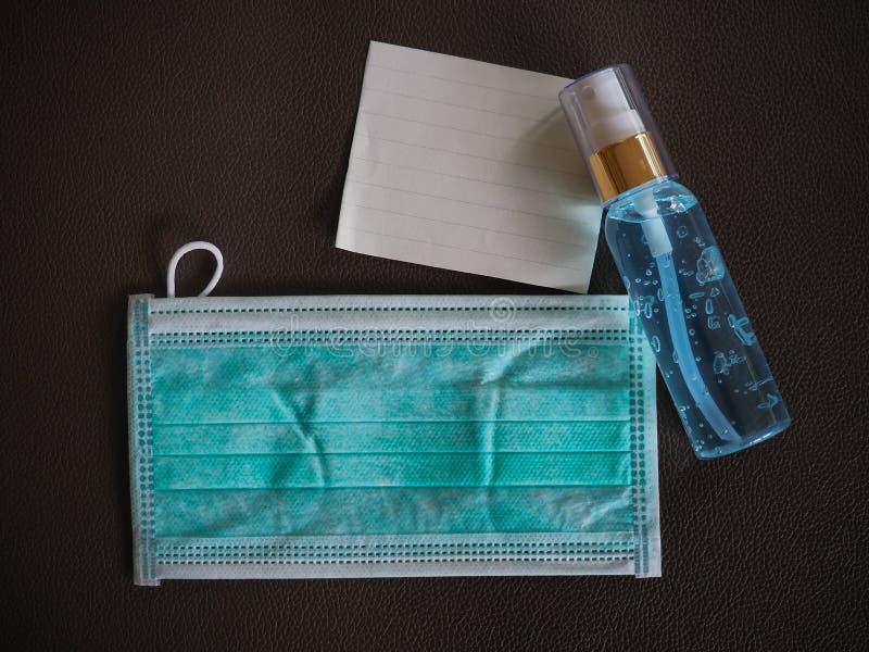 Cold Protection Devices, Masks, Gels, Alcohol, Necessary To Prevent ...