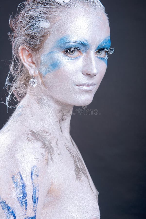 Cold queen stock image. Image of expression, passion - 23190729