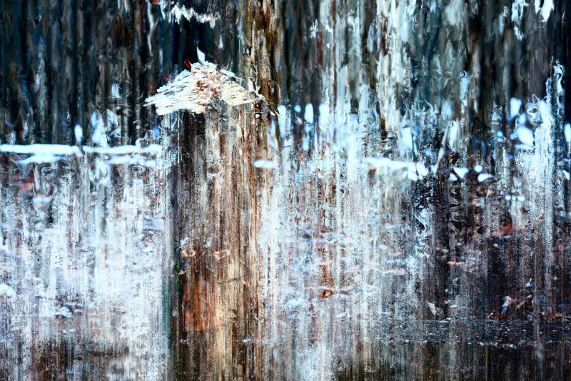 Cold rain abstract stock photo. Image of snow, rain, winter - 96397248