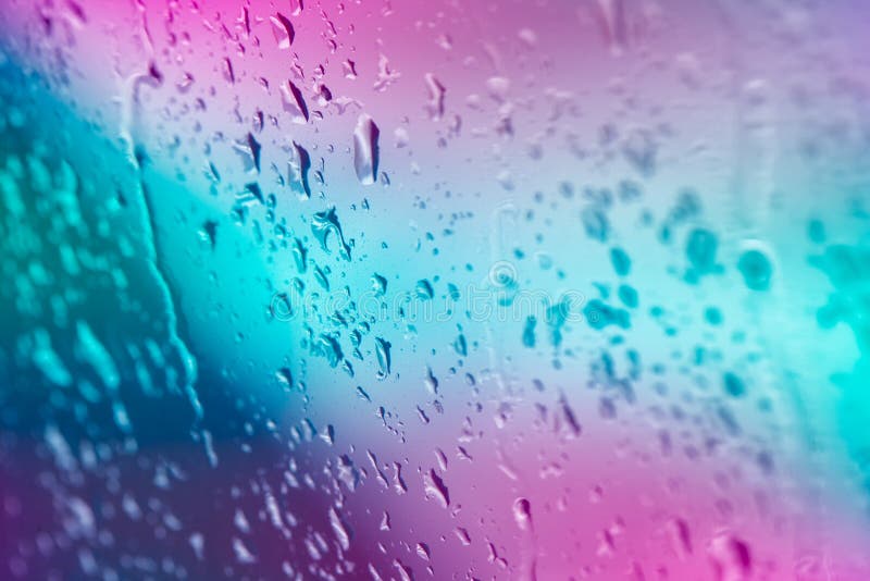 Cold Rain Drops stock photo. Image of bubble, liquid - 188992024