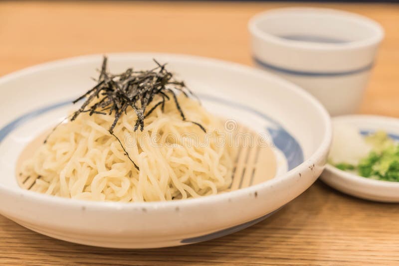 Cold ramen noodle stock photo. Image of shrimp, hiyashi - 87438122