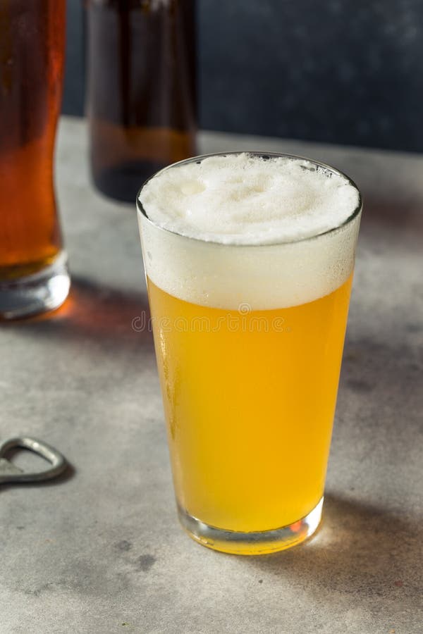 Cold Refreshing Assorted Craft Beers Stock Image - Image of mugs ...