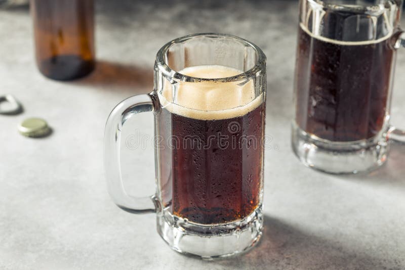 Cold Refreshing Root Beer Soda Stock Image - Image of beer, liquid ...
