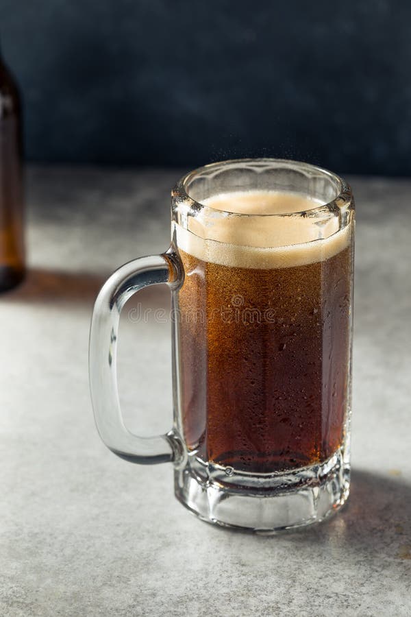 Cold Refreshing Root Beer Soda Stock Photo - Image of tasty, brown ...