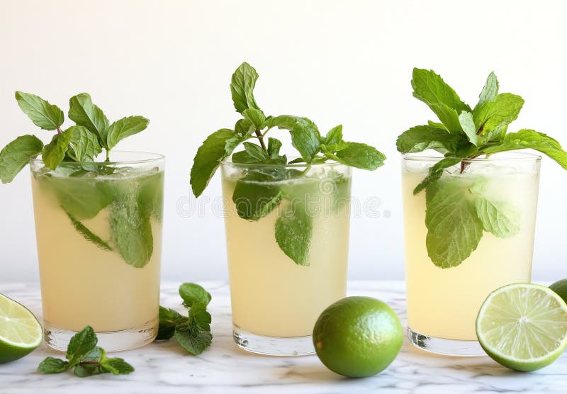 Cold Refreshing Summer Alcoholic Drink Stock Image - Image of beverage ...