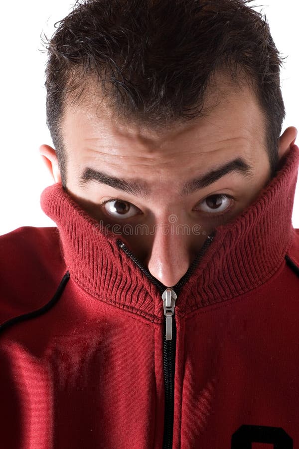 Shivering Boy stock image. Image of party, shivering, grin - 109087