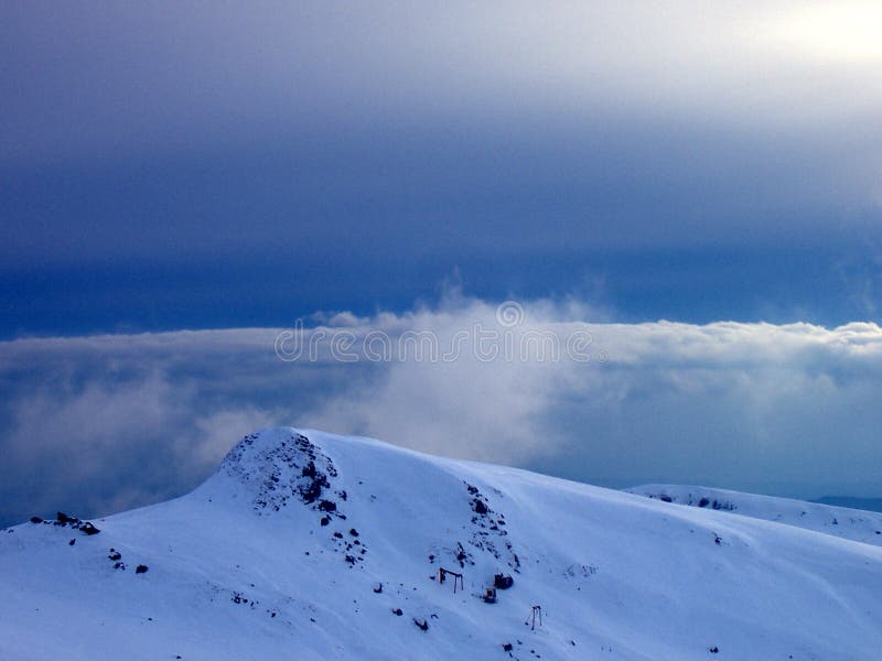 Cold Sky stock image. Image of peace, landscapes, cold - 444511