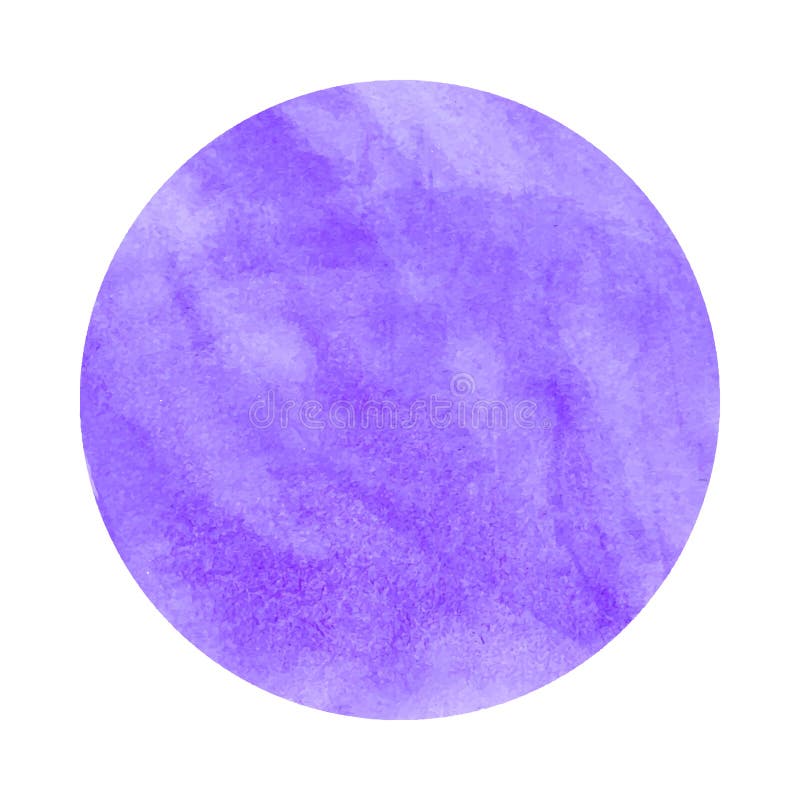 Cold sky violet circle stock illustration. Illustration of watercolor ...