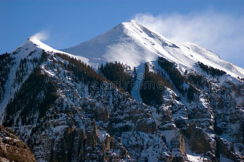 Cold smoke stock photo. Image of smoke, ajax, snow, blue - 439098