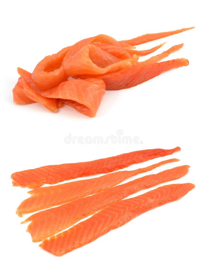 Cold smoked salmon stock image. Image of fillet, food - 309075105