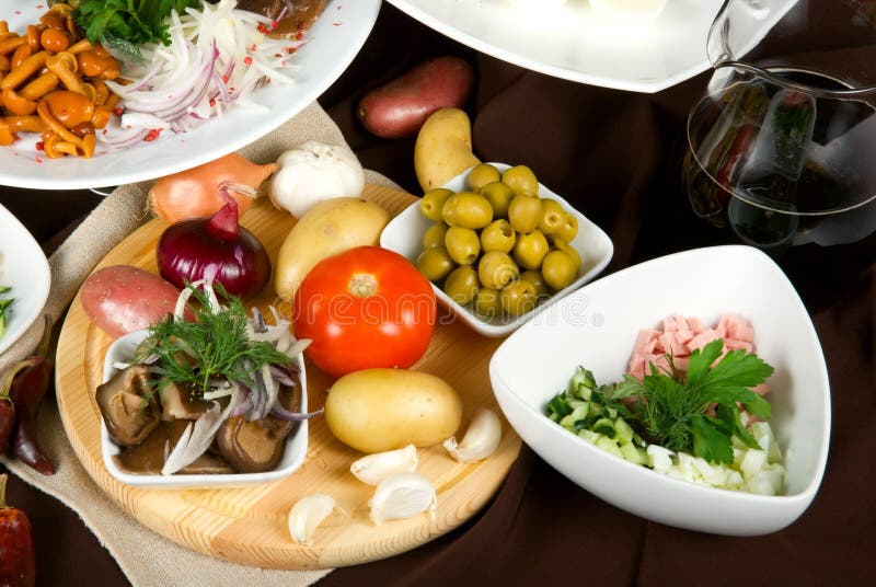 Cold snacks stock photo. Image of dinner, nutrition, nourishment - 11905848