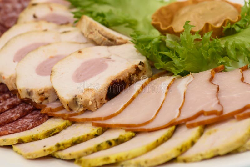 Cold Snacks on the Festive Table. Stock Image - Image of cold, hotel ...