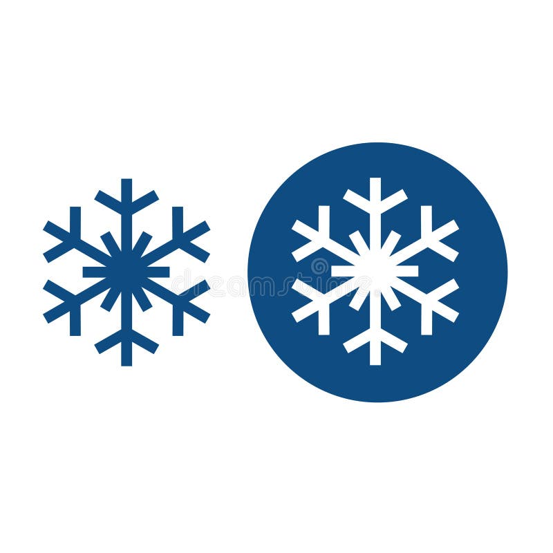 Cold snowflake icons stock vector. Illustration of flat - 172116610
