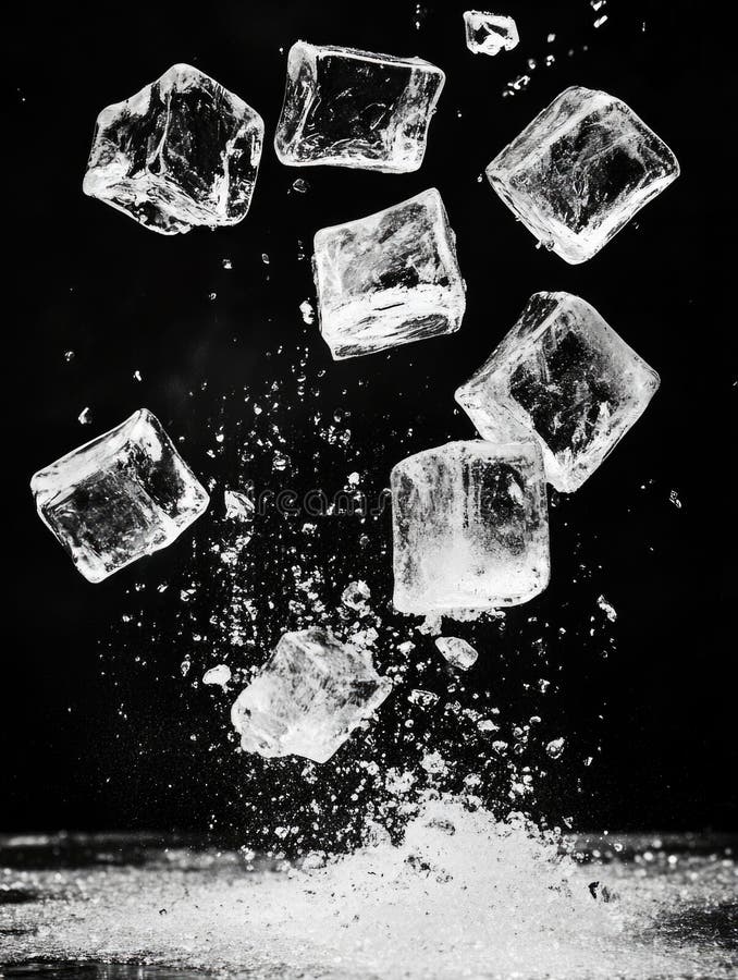 Cold Splash stock image. Image of drinks, sharp, generated - 364308489