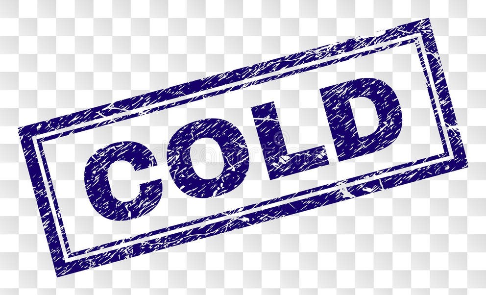 Grunge COLD Rectangle Stamp Stock Vector - Illustration of stamp, frame ...