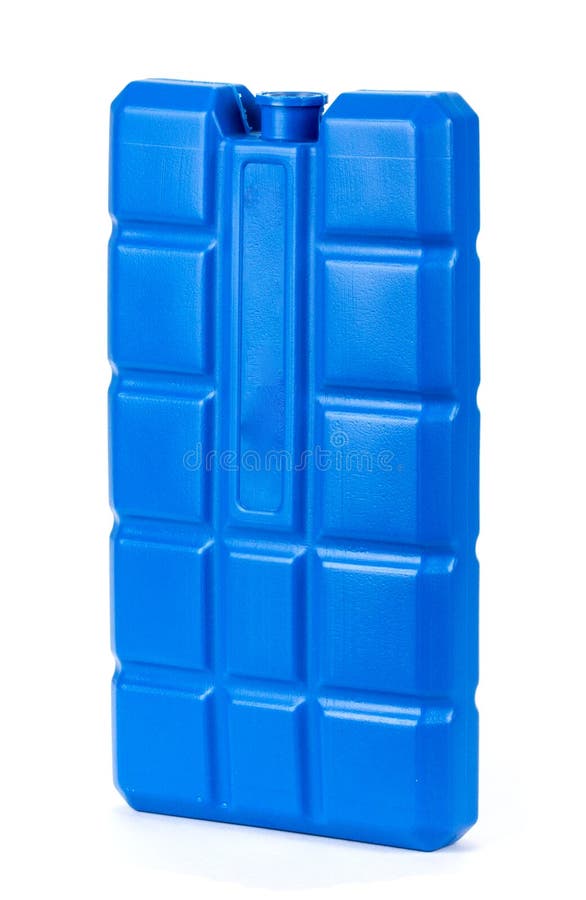 Cold Storage, Ice Plate for the Cooler Bag. Stock Photo - Image of ...