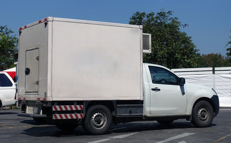Cold storage pickup stock photo. Image of deliver, carriage - 94151250