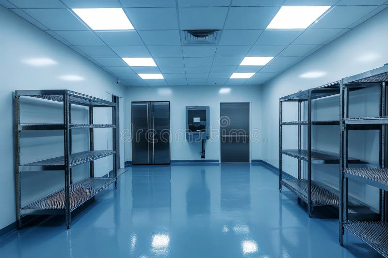 Cold Storage Room Designed for Food Preservation in a Laboratory with ...