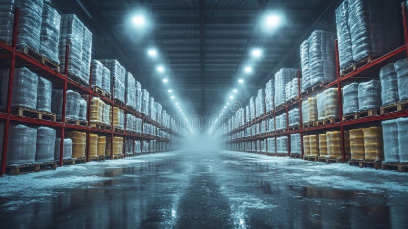 Cold Storage Warehouse Designed for Logistics and Distribution of ...