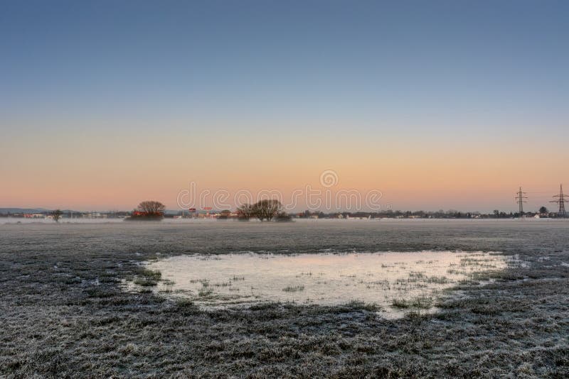 Cold Swamp stock image. Image of ecology, frosty, morning - 144283263