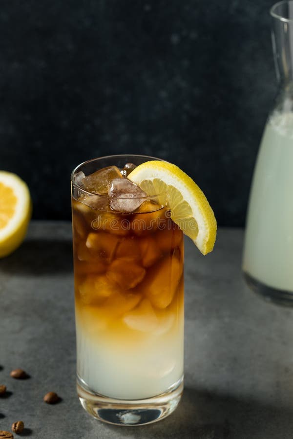 Cold Sweet Coffee and Lemonade Drink Stock Image - Image of lemon ...