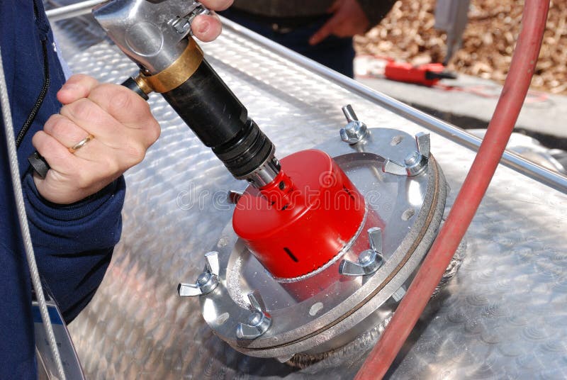 Cold Tap stock photo. Image of drill, trigger, construction - 29251536