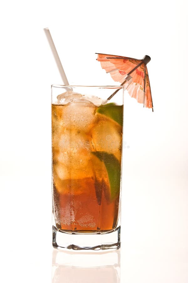 Cold tea stock image. Image of thirst, isolated, alcohol - 689485