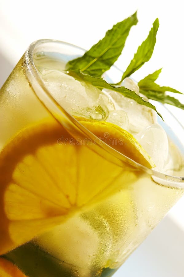 Cold tea stock image. Image of thirst, isolated, alcohol - 689485
