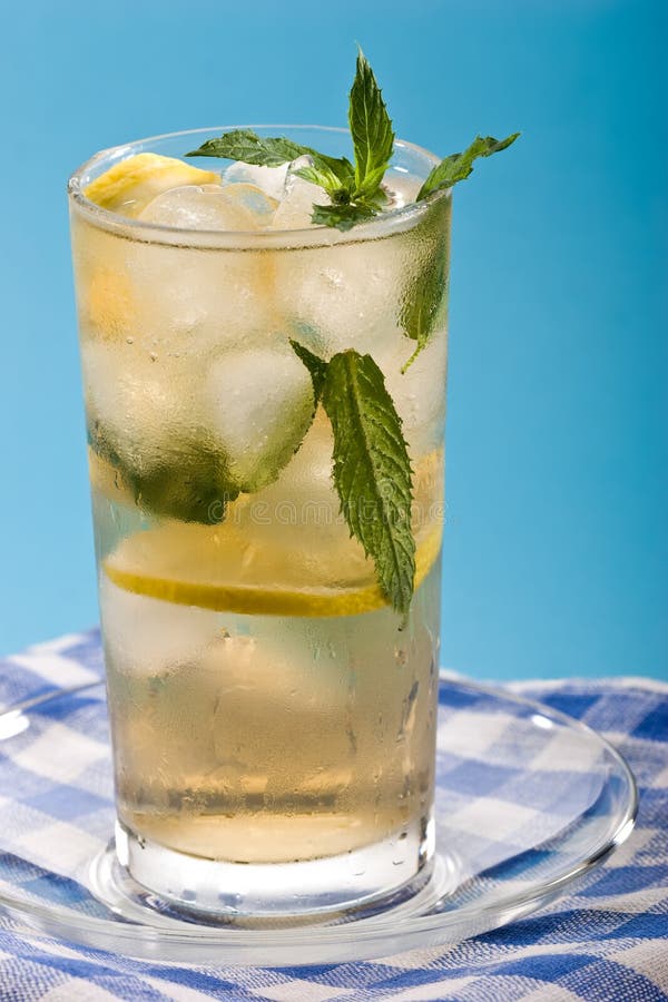 Cold tea stock image. Image of thirst, isolated, alcohol - 689485