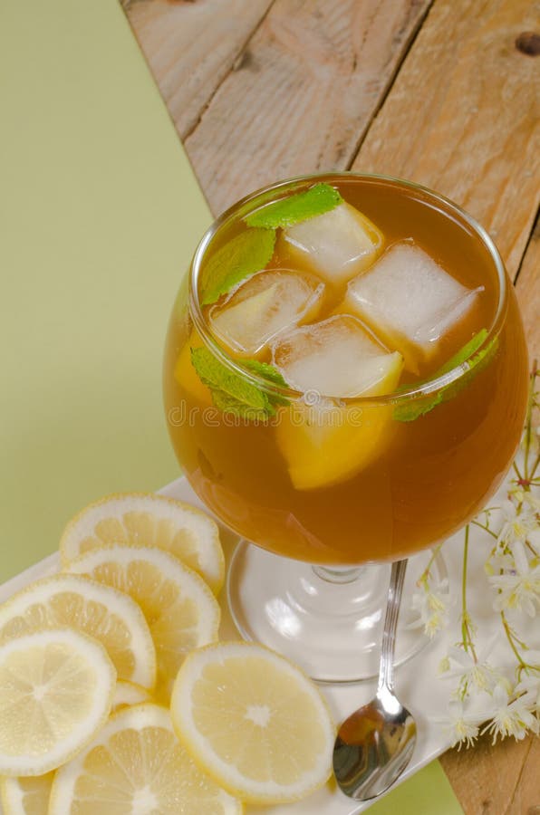 Cold tea stock photo. Image of chilled, glass, space - 32671880