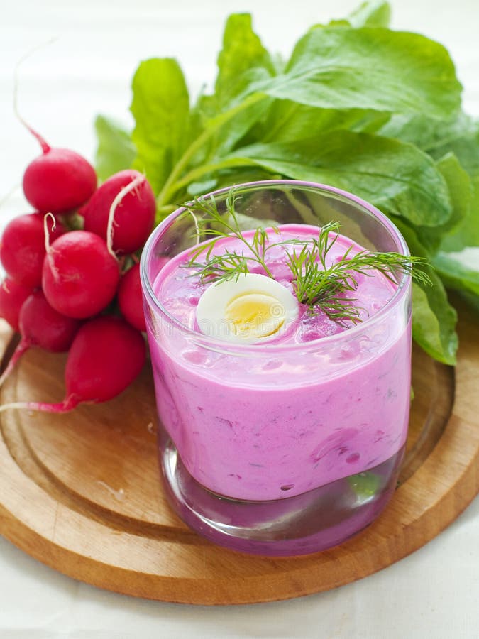 Cold vegetable soup stock photo. Image of lunch, cucumber - 14021514