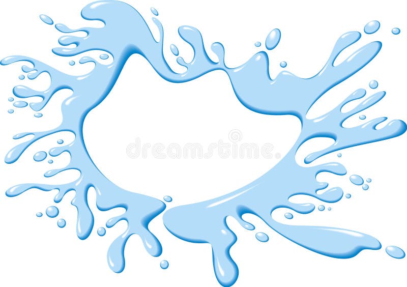 Cold water stock vector. Illustration of blank, clean - 30479369