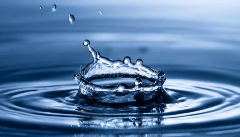 Cold water drop stock illustration. Illustration of drink - 345855761