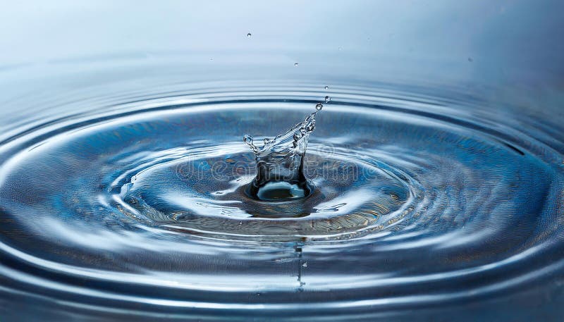 Cold water drop stock illustration. Illustration of purple - 345855820