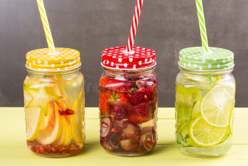 Cold water with fruits stock image. Image of fruit, cold - 94985353