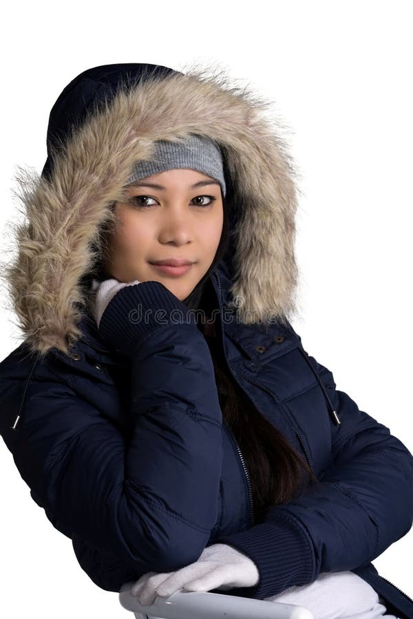 Cold weather stock photo. Image of clothing, jacket, woman - 7682480