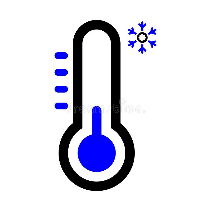 Cold Weather Icon stock vector. Illustration of graphic - 265070753