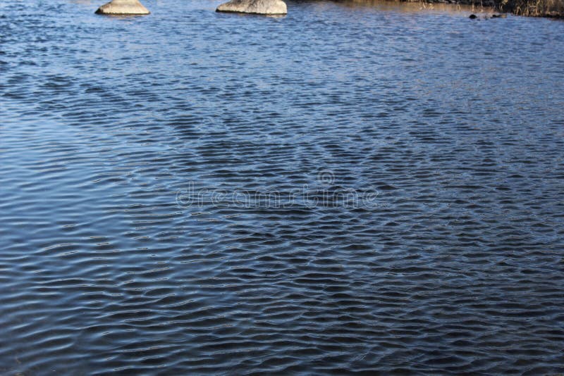Ripples on the Surface of a River Stock Photo - Image of rapids, beauty ...