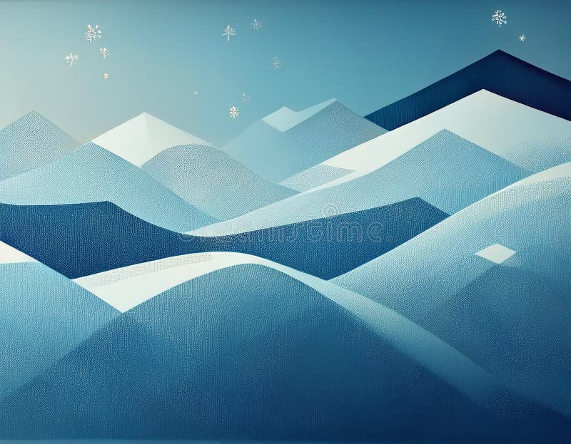 Cold Winter Background Design with Copy Space Stock Photo - Image of ...