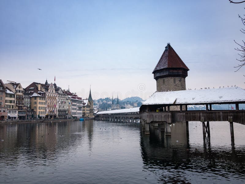The Cold Winter and Snow of Bern, Switzerland Editorial Stock Image ...
