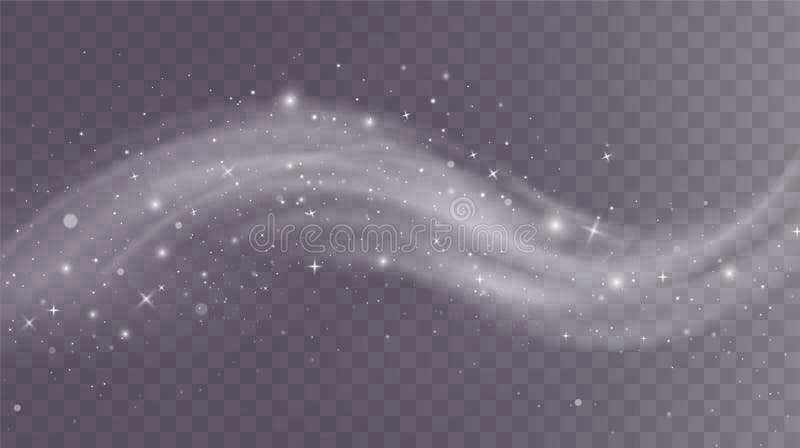 Cold Winter Wind Texture. Holiday Vector Blizzard. Christmas Effect of ...