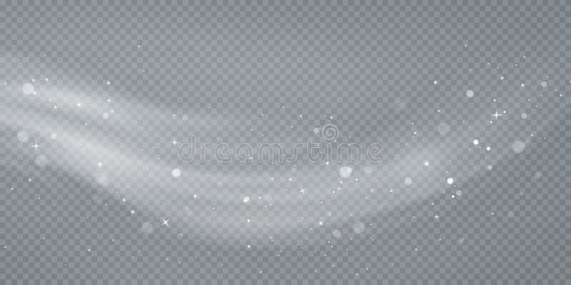 Cold Winter Wind Texture. Holiday Vector Blizzard. Christmas Effect of ...
