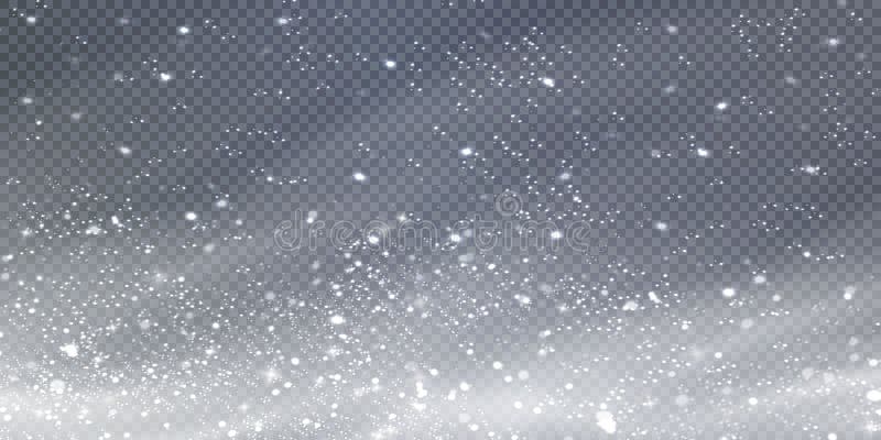 Cold Winter Wind Texture. Holiday Vector Blizzard. Christmas Effect of ...