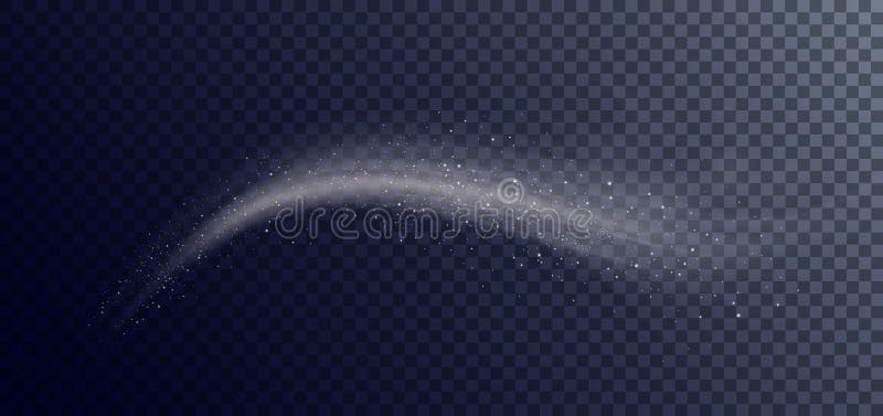 Cold Winter Wind Texture. Holiday Vector Blizzard. Christmas Effect of ...