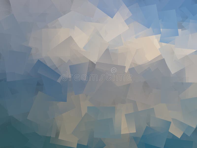 Cold and Colder, Sharp and Sharper, White and Blue. Kaleidoscope Stock ...