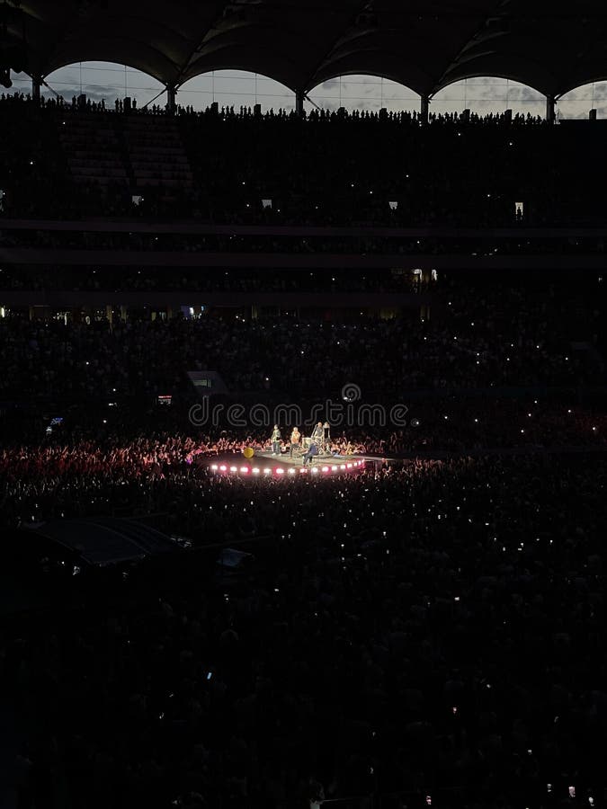 Coldplay at National Arena Stadium, Bucharest, 12 June 2024 Editorial ...