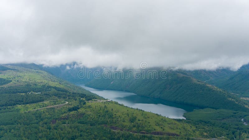 Coldwater Lake Near Mount St Helens in Washington State Stock Photo ...