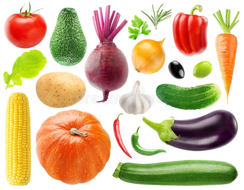 Coleção dos vegetais foto de stock. Imagem de pacote - 109645512